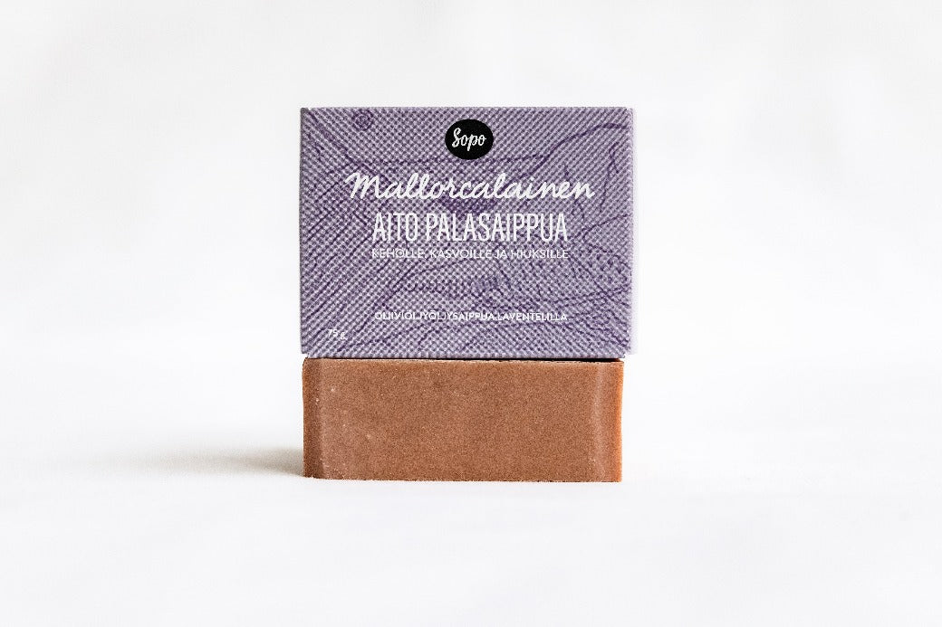 Sopo Mallorcalainen Palasaippua | Käsityönä Valmistettu Saippua – Sopo Soap